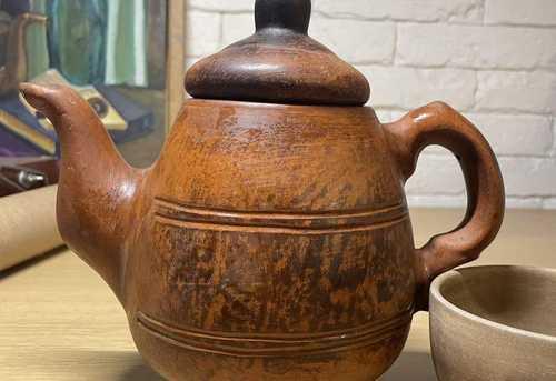Чайник из глины 1,5 л