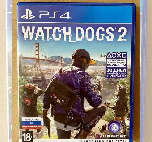 Watch Dogs 2 PS4 Диск