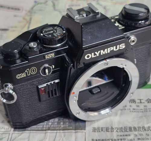 Фотоаппарат olympus OM-10 черный