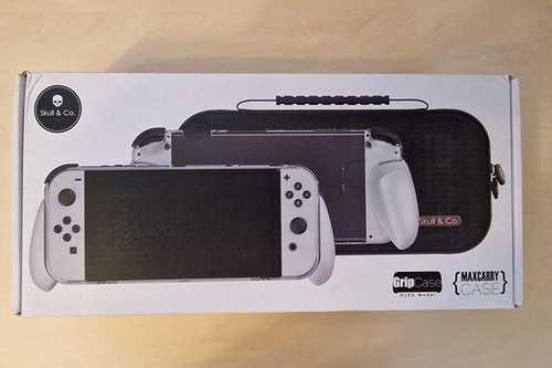 Skull & Co Nintendo Switch Oled Grip + MaxCarry