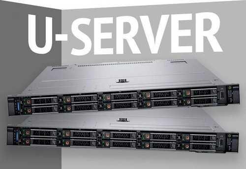 Сервер Dell R640 8SFF 2*6133 128Gb H730p 2*750W