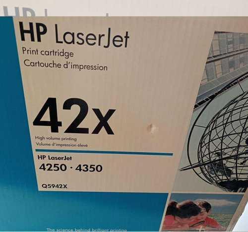 Оригинальный картридж HP 42x Q5942x