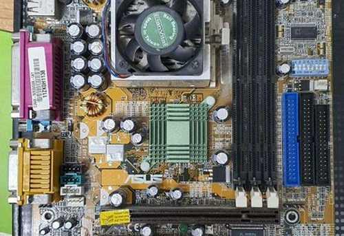 Asus CUV4X-M + Intel Pentium 3 + оперативка