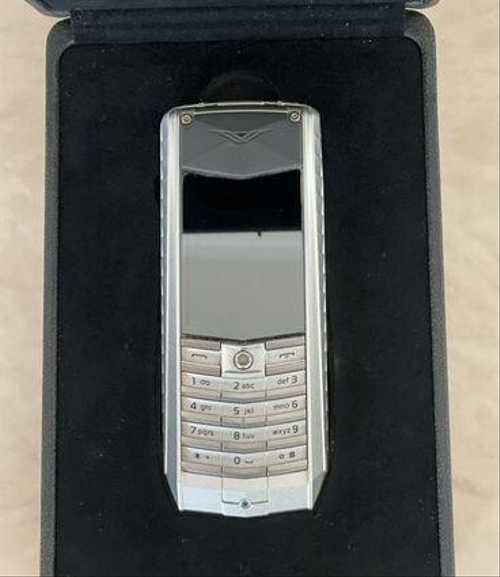 Телефон Vertu, Ascent 2010 алюминий, серый каучук
