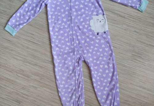 Новый комбинезон пижама Carters 5t