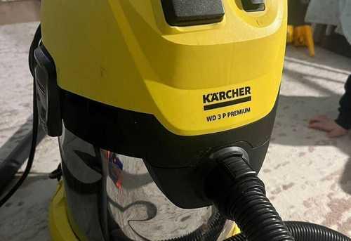 Пылесос строительный Karcher WD3