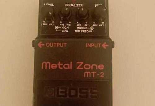 Обмен педаль Boss Metal Zone MT-2