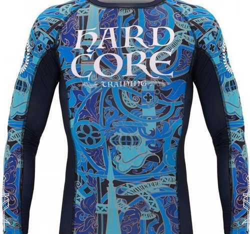 Рашгард Hardcore Training Knight Navy/Blue LS