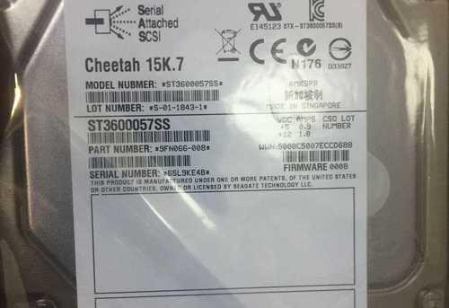 Новый жесткий диск Seagate Cheetah 15K.7