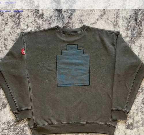 Свитшот Cav Empt с эффектом погружной окраски