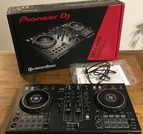 Pioneer DDJ 400 диджейский пульт контроллер