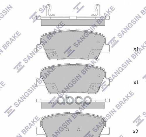 Колодки торм.дисковые hagen KIA KIA stinger 17- R