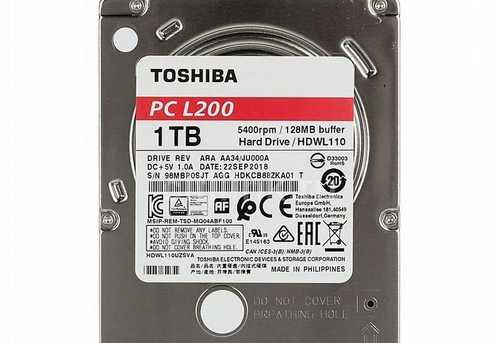 Жесткий диск HDD 2.5" Toshiba L200 Slim 1Tb (hdwl1