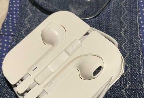 Наушники Apple EarPods (3.5 мм), mini jack 3.5 mm