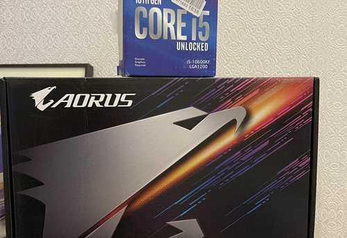 Z590 aorus elite ax+i5 10600kf