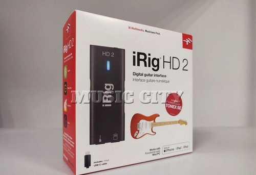IK Multimedia iRig HD 2 аудиоинтерфейс
