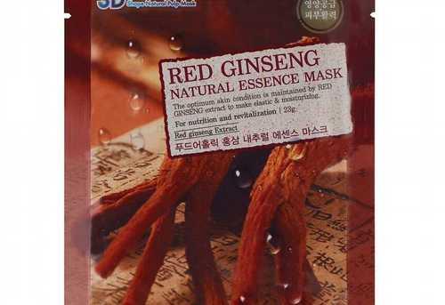Foodaholic natural essence mask #RED ginseng 3D Ма