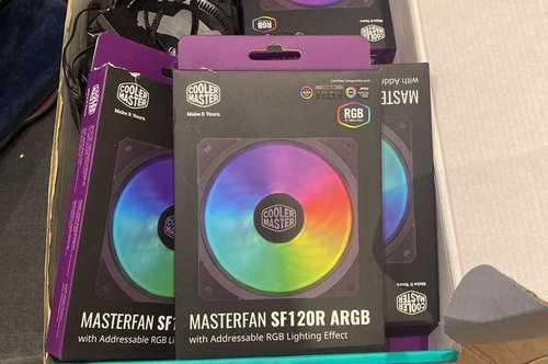 Корпусные вентиляторы masterfan SF120R argb