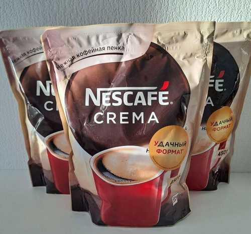 Кофе растворимый nescafe crema