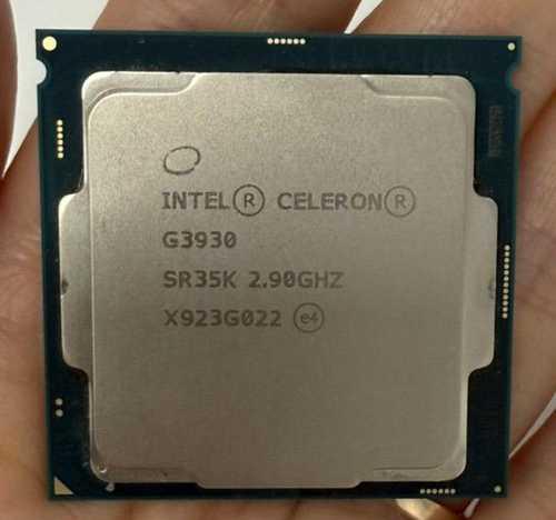 Процессор Intel Celeron g3930