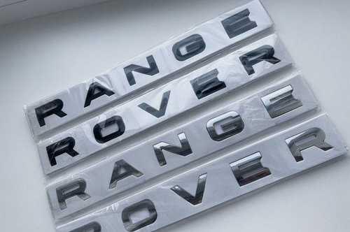 Эмблема надпись Range Rover