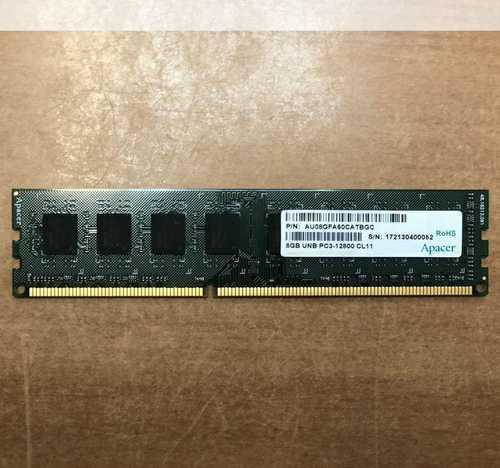 Оперативная память DDR3 8Gb 1600MHz Apacer