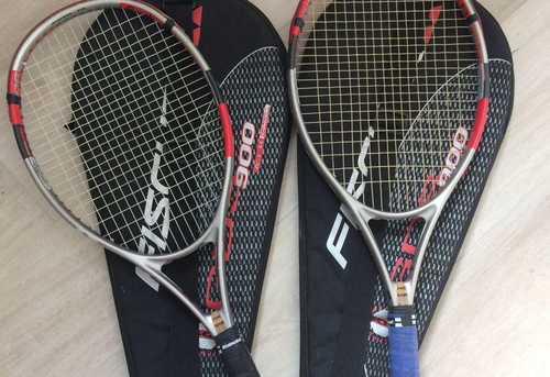 Теннисные ракетки Fischer, сумки Head Babolat