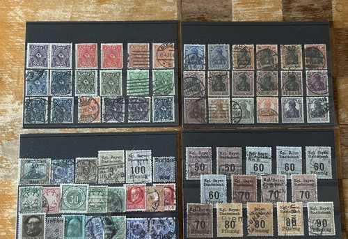 Почтовые марки коллекция 1923 г