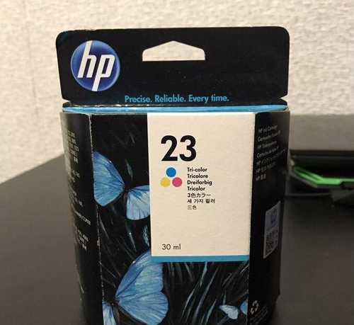 Картридж HP 23 трехцветный (C1823D)