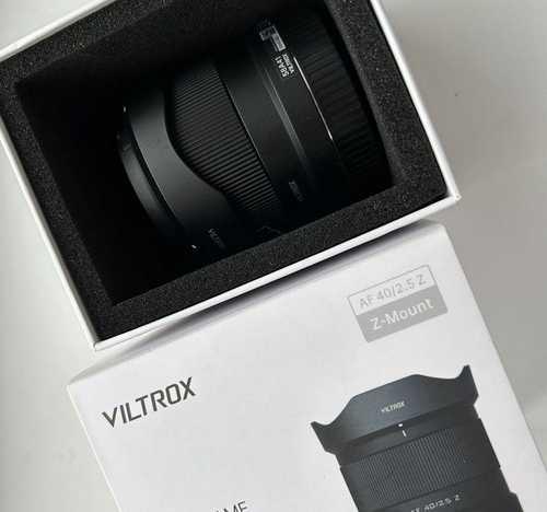 Объектив viltrox 40 mm 2.5