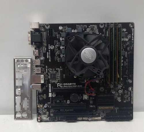 Комплект Gigabyte GA-F2A78M-D3H+A10-6700+Кулер