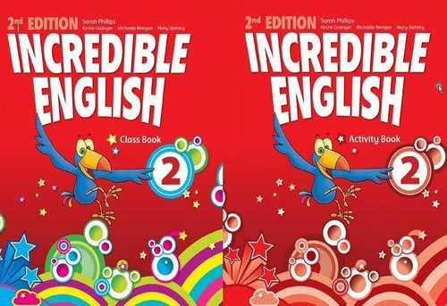 Incredible English 2 2ed учебник + тетрадь