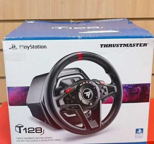 Руль с педалями Thrustmaster T128