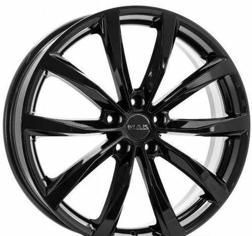 R17 5x114,3 7J ET40 D76 MAK Wolf Gloss Black