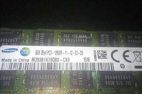 Озу DDR4 ECC Registered 8Gb 1600MHz Samsung