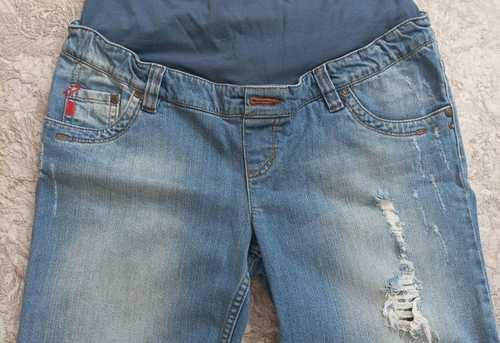 Продам джинсовые шорты для беременных