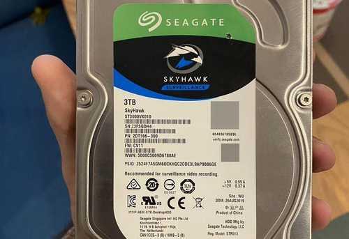 Жесткий диск 3тб 6тб seagate skyhawk