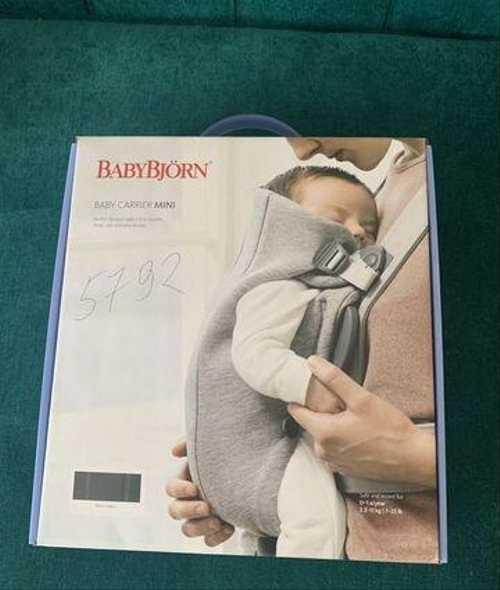 Рюкзак-переноска BabyBjorn для новорождённых