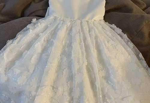Нарядное платье для девочки 128-134