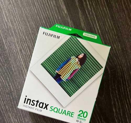 Картриджи Instax square, 20 снимков