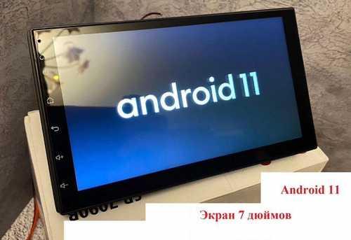 Автомагнитола 2din 7" Android 11 Wi Fi+GPS 2/32 Gb