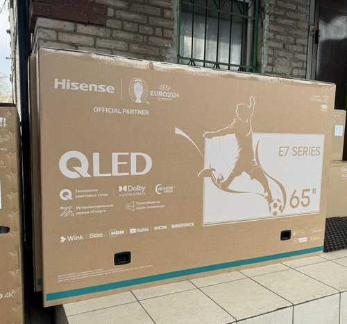 Безрамочные Hisense 65 (165см) LED и Qled SMART