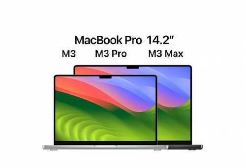 MacBook Pro 14 (2023), 1024 ГБ, M3 Max (14 ядер), RAM 32 ГБ, GPU 30-core