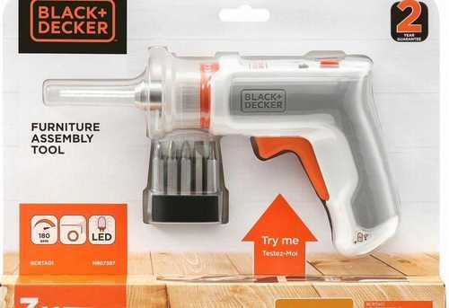 Отвертка аккумуляторная Black&Decker bcrta01