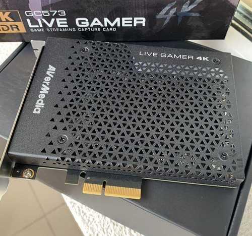 Карта видеозахвата avermedia live gamer 4k gc573