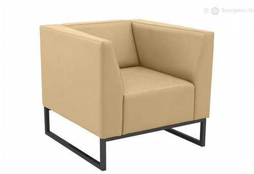 Мягкое кресло (черный муар) Levis Д35-01