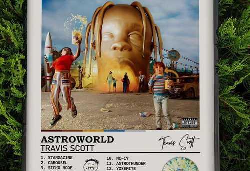 Travis Scott - Astroworld. Album Poster