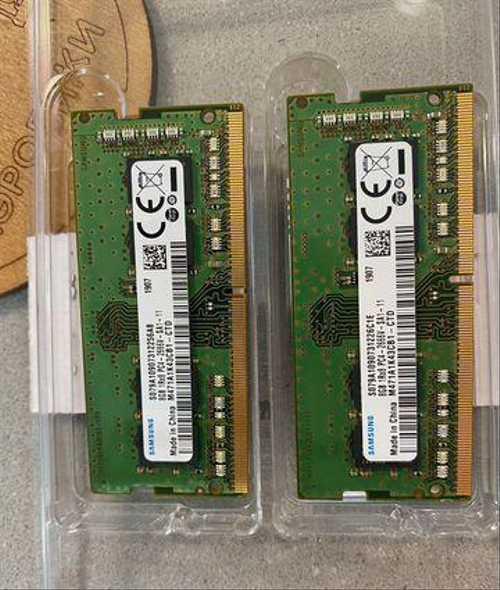 Оперативная память Samsung 8 гб DDR4 2666 мгц