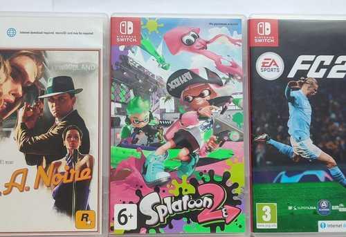 L. A. Noire, Splatoon 2 и FC24 nintendo