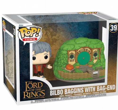 Funko Pop Bilbo Baggins with Bag-End 39